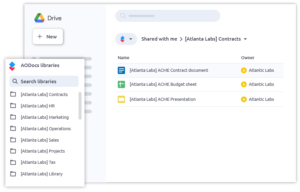 Google Workspace - AODocs